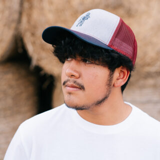 Dan-O's Maroon, Navy and Gray Big Lil' Danny Richardson Hat