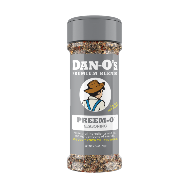 Preem-O Seasoning - Online Exclusive Size Bottle - Dan-O's Seasoning