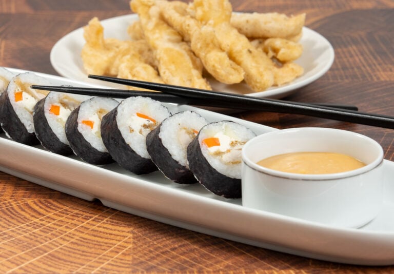 Unique Twist: Fried Chicken Sushi Recipe - Dan-O's Seasoning