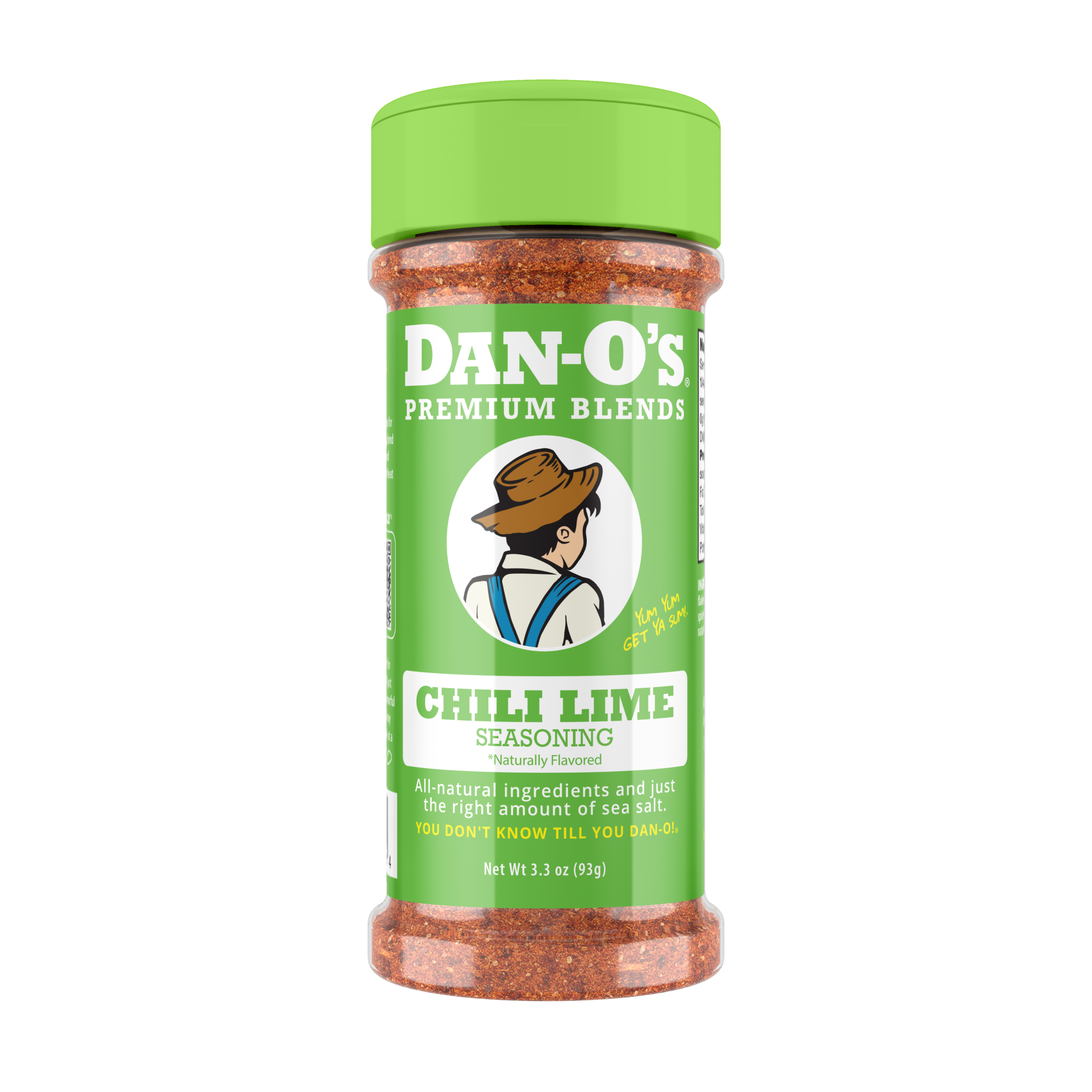 Chili Lime Seasoning - Small Bottle - Dan-O's Seasoning