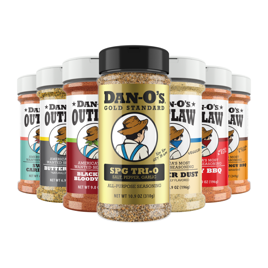 Pitmaster Pack - All 6 Outlaws + SPG Tri-O - Dan-O's Seasoning