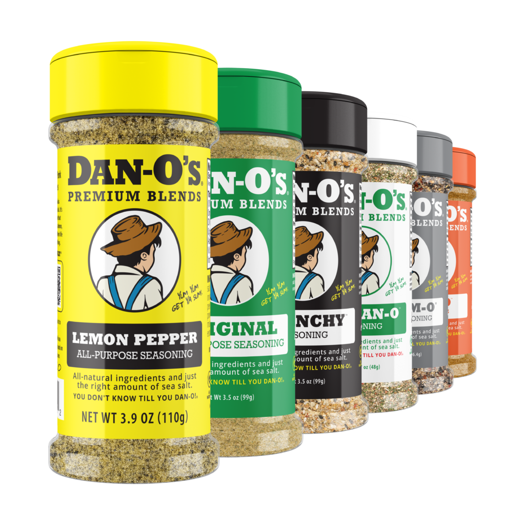 Everyday Seasoning Bundle - 6 Flavor Starter Pack - Dan-O's Seasoning